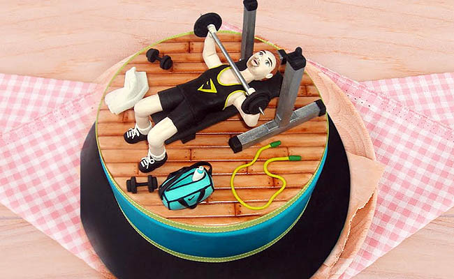 Cake Design Ideas for Gym Lover - Bakingo Blog