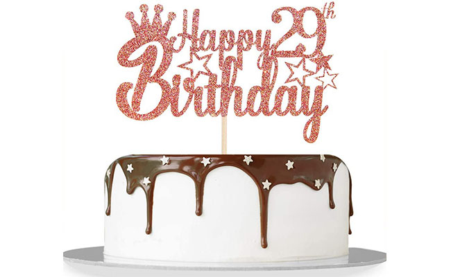 29th Birthday Cake Ideas - Bakingo Blog
