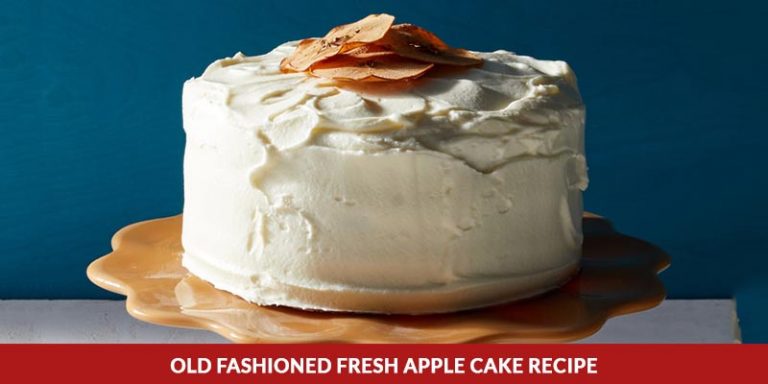 Old Fashioned Fresh Apple Cake Recipe - Bakingo Blog