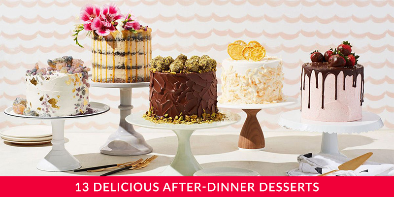 13 Delicious After Dinner Desserts - Bakingo Blog